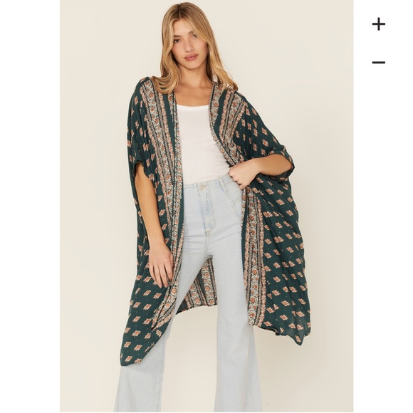 Angie | Tops | Angie Floral Duster | Poshmark
